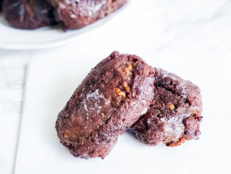 Walnut Crunch Donuts - Una Rose Vegan