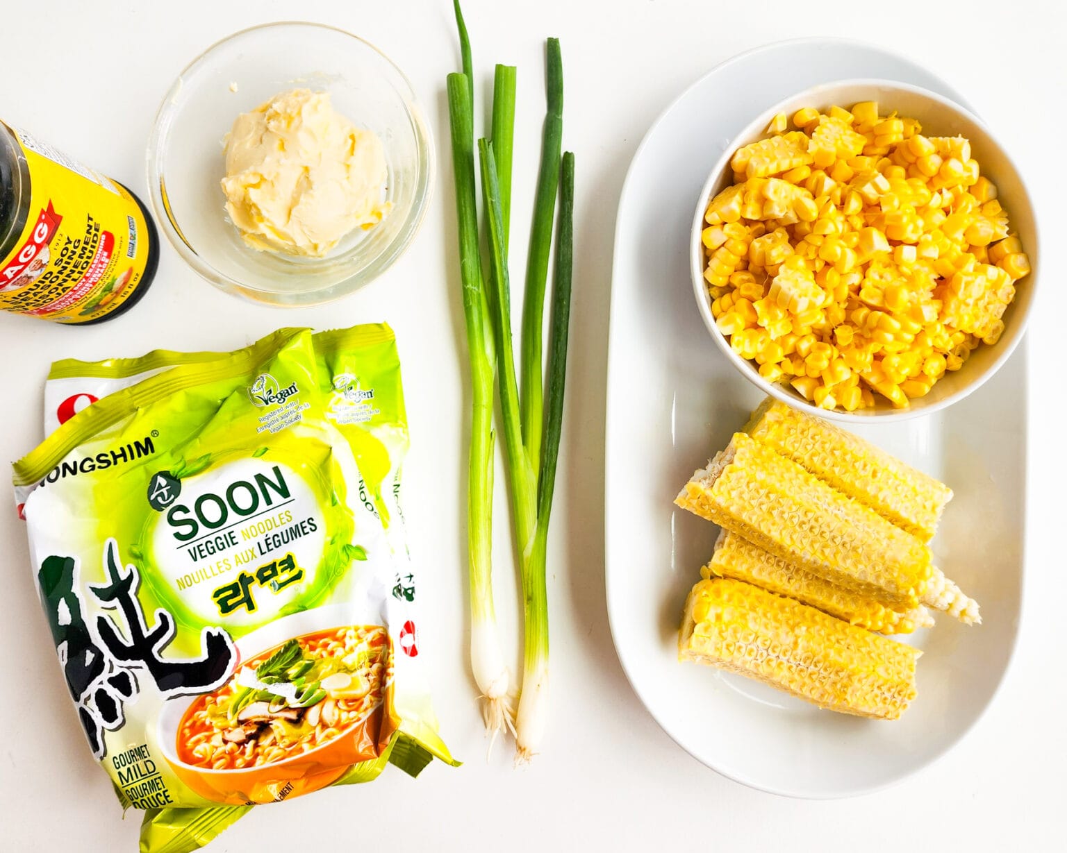 Corn Ramen - Una Rose Vegan